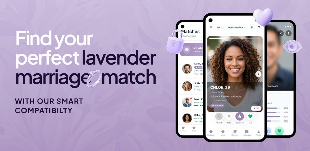 Lavender Marriage Dating App - Find Your Perfect Match | Accord